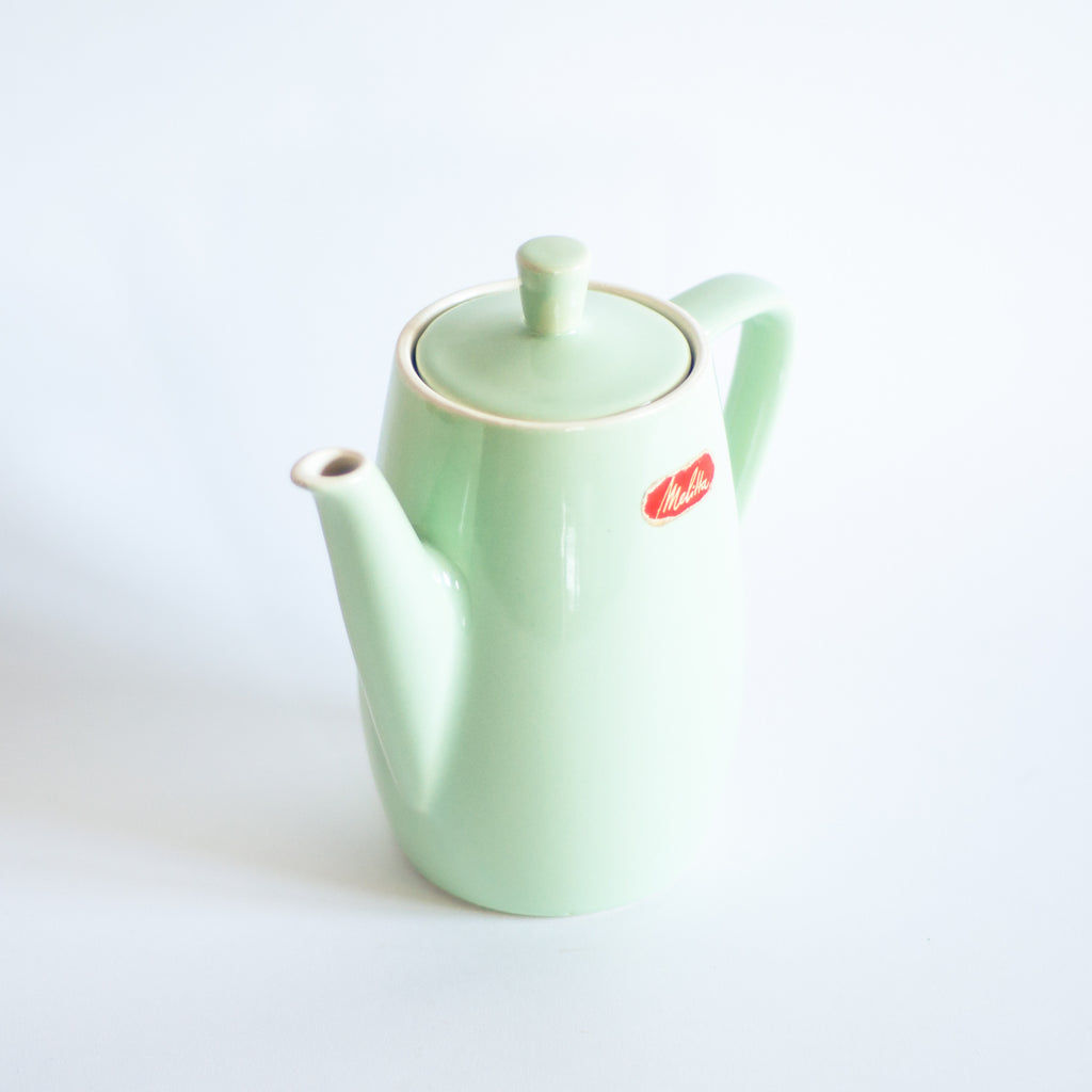 § Vintage Melitta Mint Teapot / Coffeepot – Oddhaus Vintage